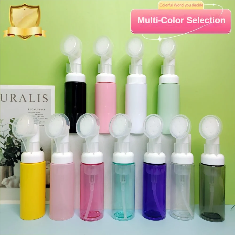 30ML-60ML-White-Brush-Pump-Mousse-Bottle-Multicolor-Cleansing-Foam ...