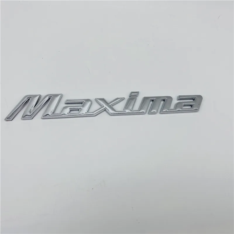 For Maxima Emblem Lower Case Letters Rear Trunk Lid Logo Name plate ...