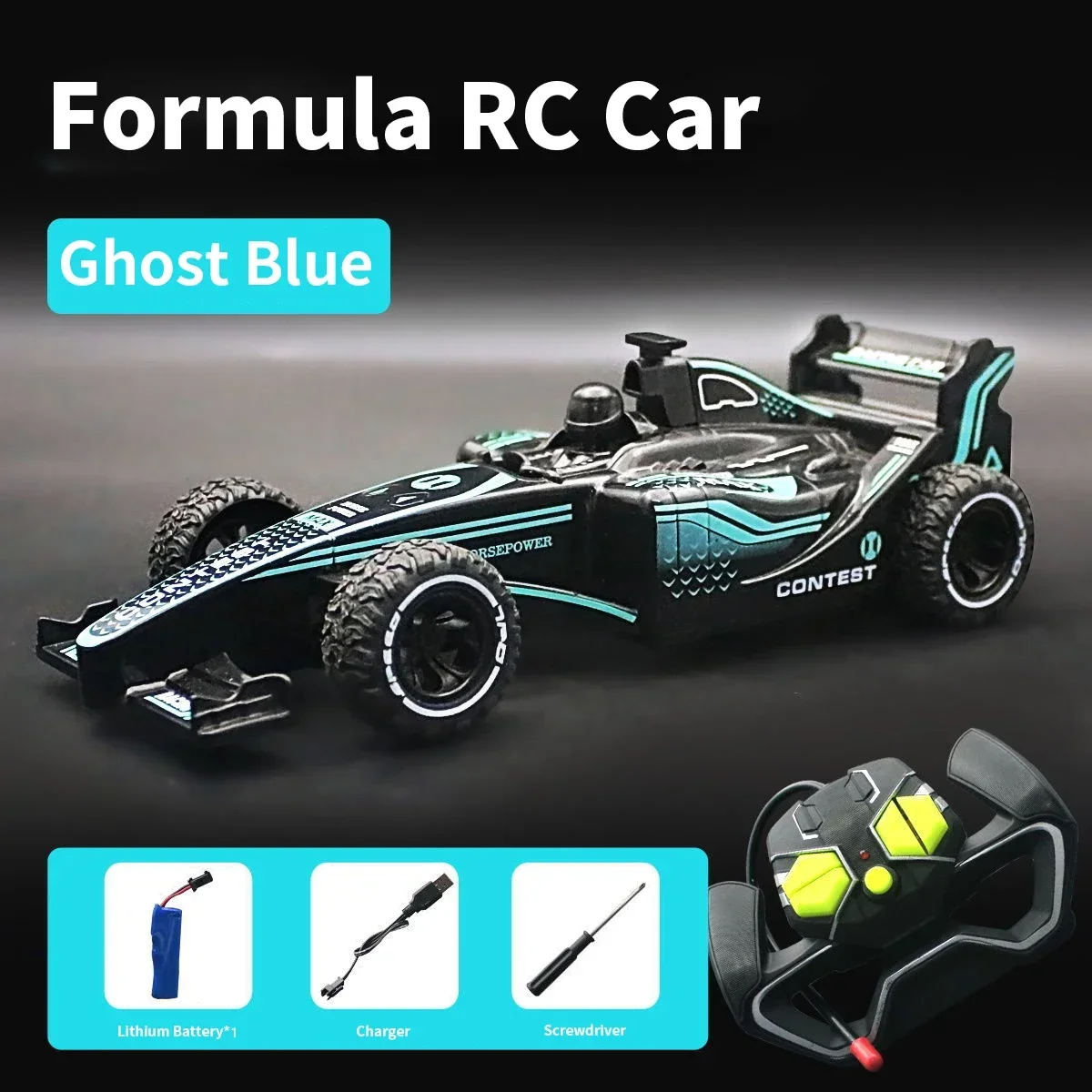 Mini Remote Control Car Rechargeable Drifting Racing RC Vehicle 2.4G ...