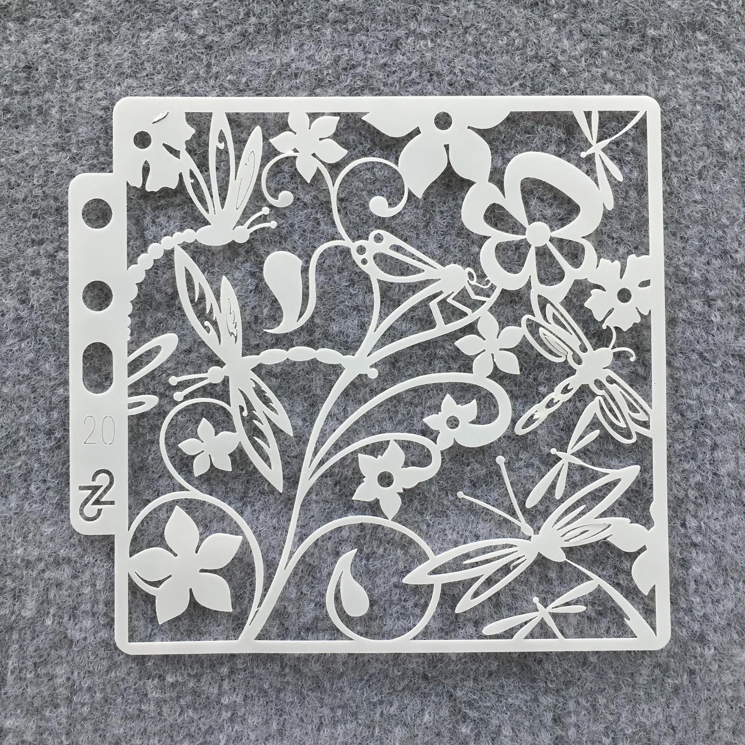 Hive Pattern Stencil