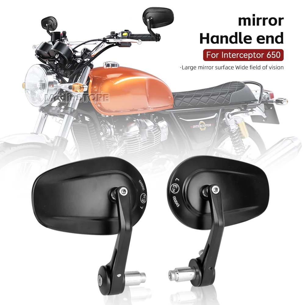 Motorcycle-Accessories-For-Royal-Enfield-Interceptor-650-350-Mirrors ...