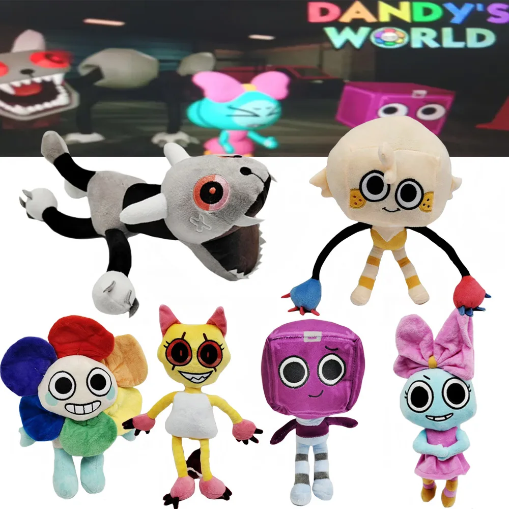 New-Dandy-s-World-Plush-Cute-Dandy-World-Scrap-Stuffed-Horror-Game-Goob ...
