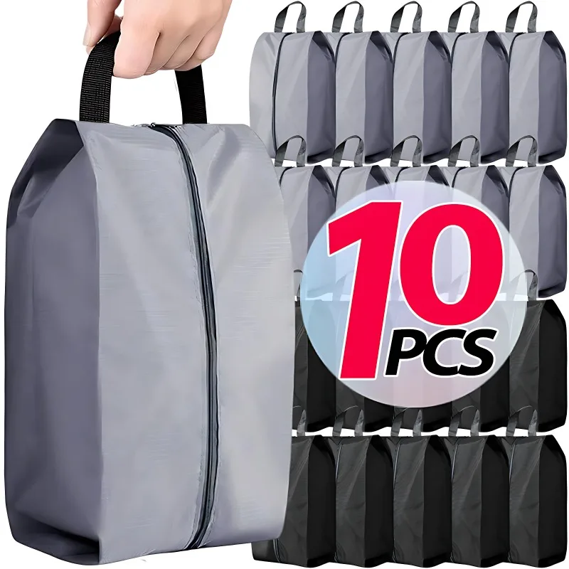 Foldable Shoes Storage Bags Travel Organizer Oxford Cloth Shoes Bag ...