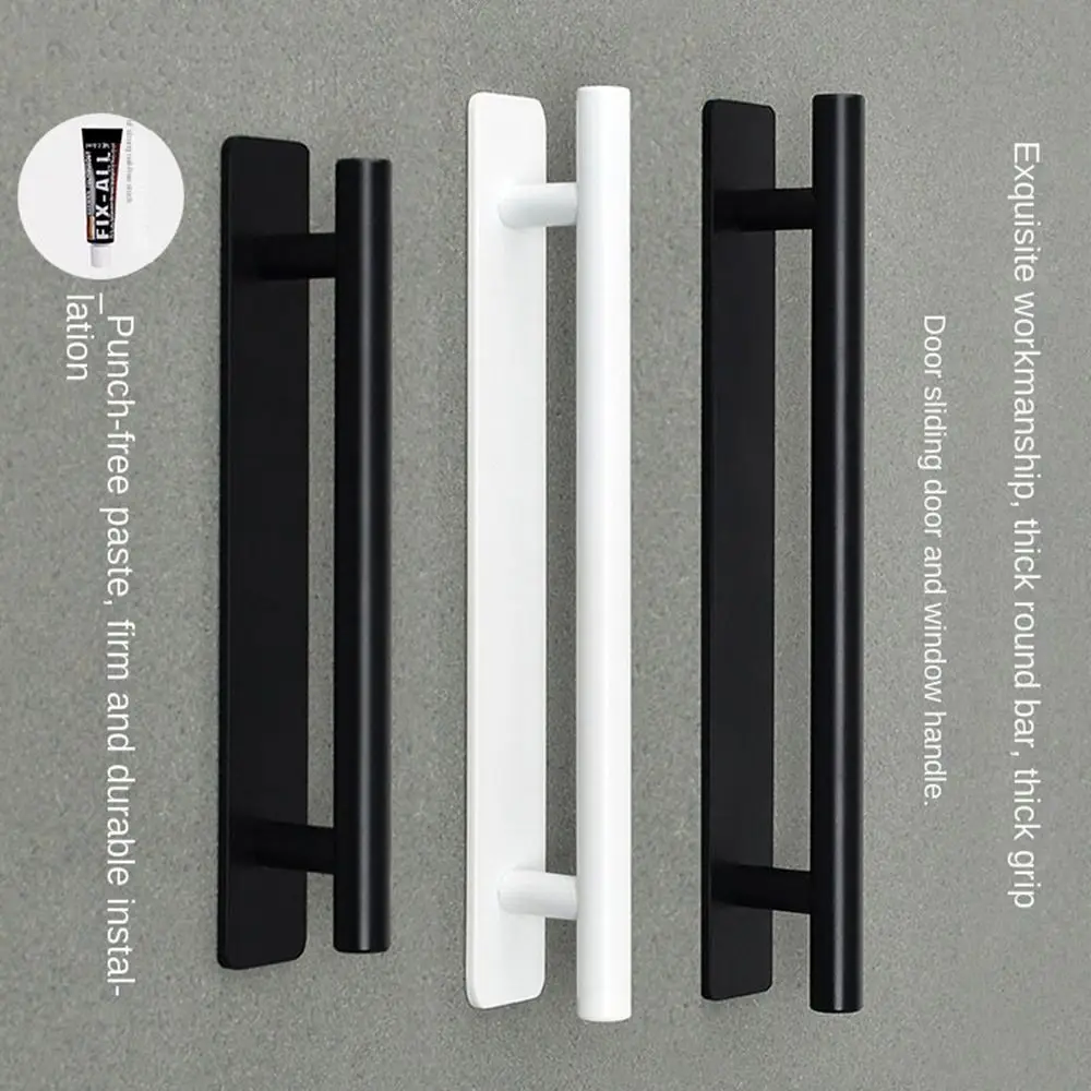 Aluminium-Alloy-Door-Handle-Fashion-Self-Adhesive-Hardware-Sliding-Door ...