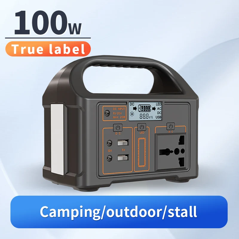 Mini-outdoor-portable-power-supply-100W-mobile-power-station-24000mAh ...