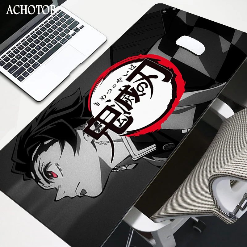 Japanese Anime Demon Slayer HD Printing XXL Mouse Pad Gamer Accessory ...