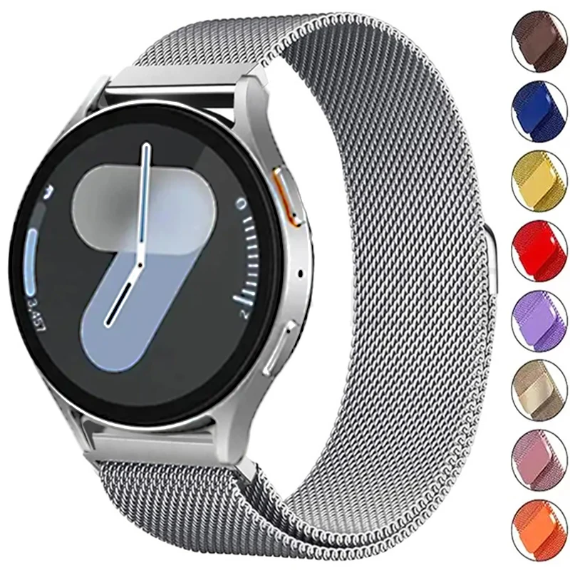 Bracelet-boucle-milanaise-pour-Samsung-Galaxy-Watch-7-6-5-4-44mm-40mm ...
