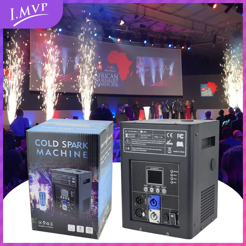 DMX/Remote Control 750W Built-in Signal Coid Spark Machine Wedding ...