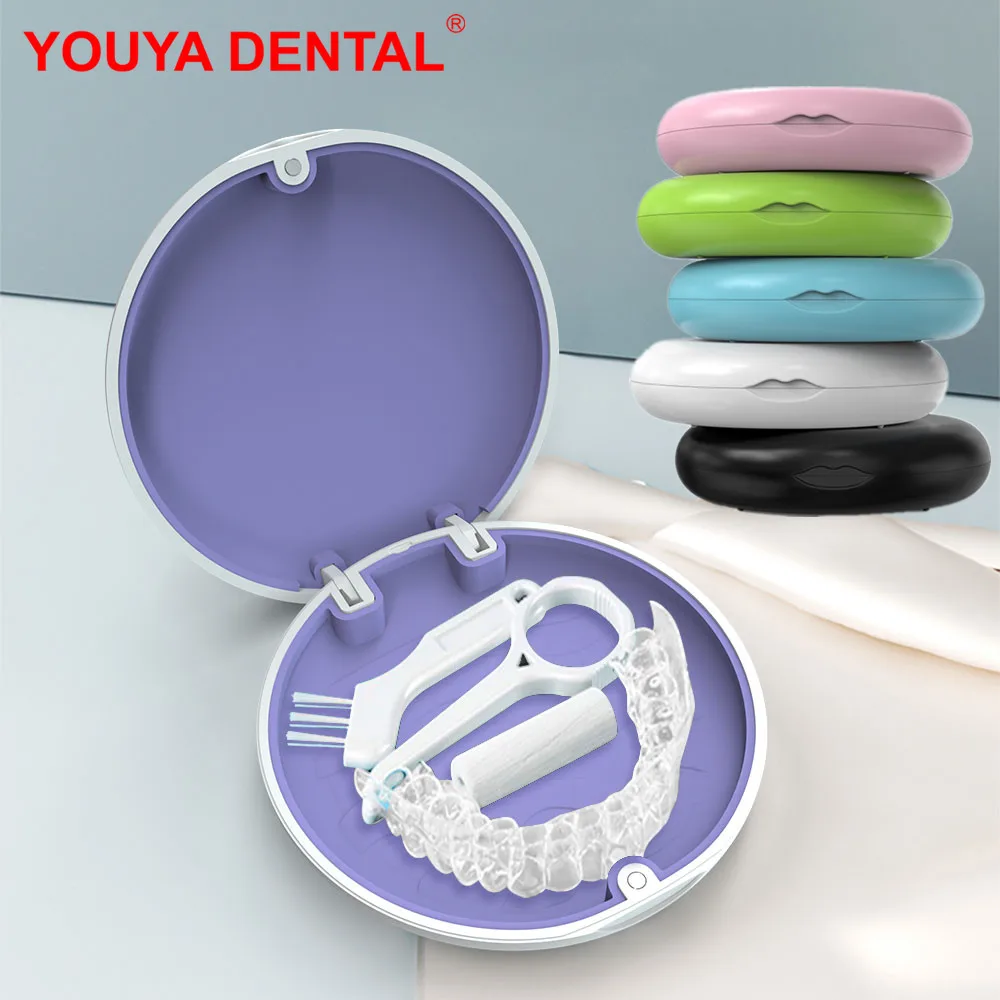 Fake-Teeth-Orthodontic-Case-Dental-Retainer-Case-Premium-Travel-Braces ...