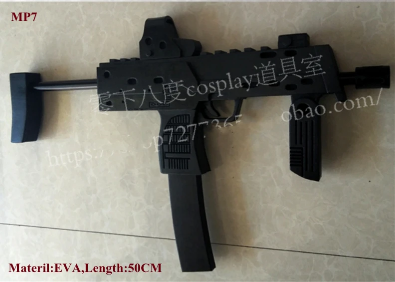 Hot Game Girls Frontline Cosplay Prop AK12 MP7 Gun Cosplay Weapon ...