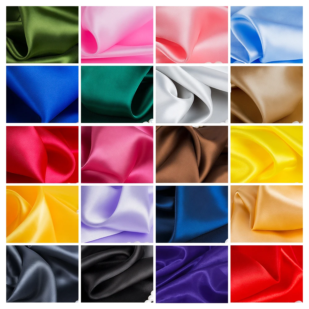 28-Colors-of-Polyester-Solid-Satin-Fabric-for-Wedding-Dress-Fashion-DIY ...