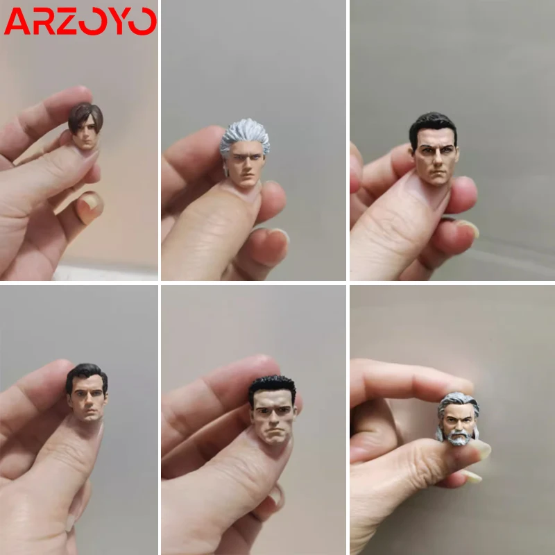 1-12-Scale-Male-Sculpt-PVC-Male-Head-Carving-Model-Fit-6-inch-SHF ...