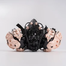 Punk Headphone Ears Cosplay Prop Cyber Technological Punk Headset Mask ...