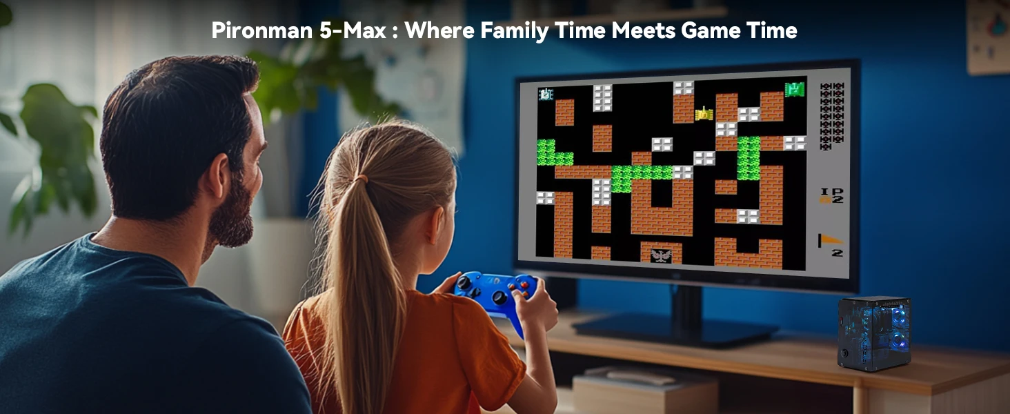 Корпус Pironman 5 MAX Black Tower для Raspberry Pi 5 | AliExpress