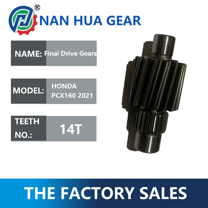 Scooter-Pcx-160-Top-Racing-Secondary-Final-Drive-Gears-15T-14T-For ...