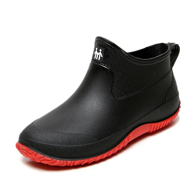 Couples Rain Shoes Waterproof Rubber Boots Man and Woman Work Garden ...