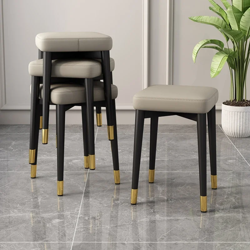 Chair-Home-Modern-Minimalist-Dressing-Stool-Square-Stool-Low-Stool ...