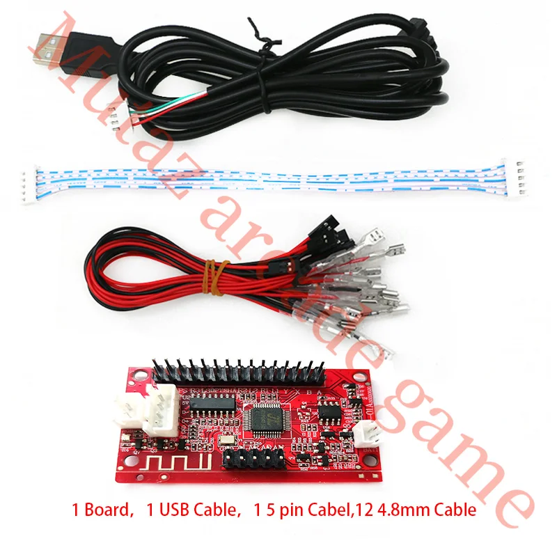 Arcade-inal-mbrico-Bluetooth-Zero-Delay-USB-Board-Joystick-codificador-PCB-Sanwa-Game-Stick ...