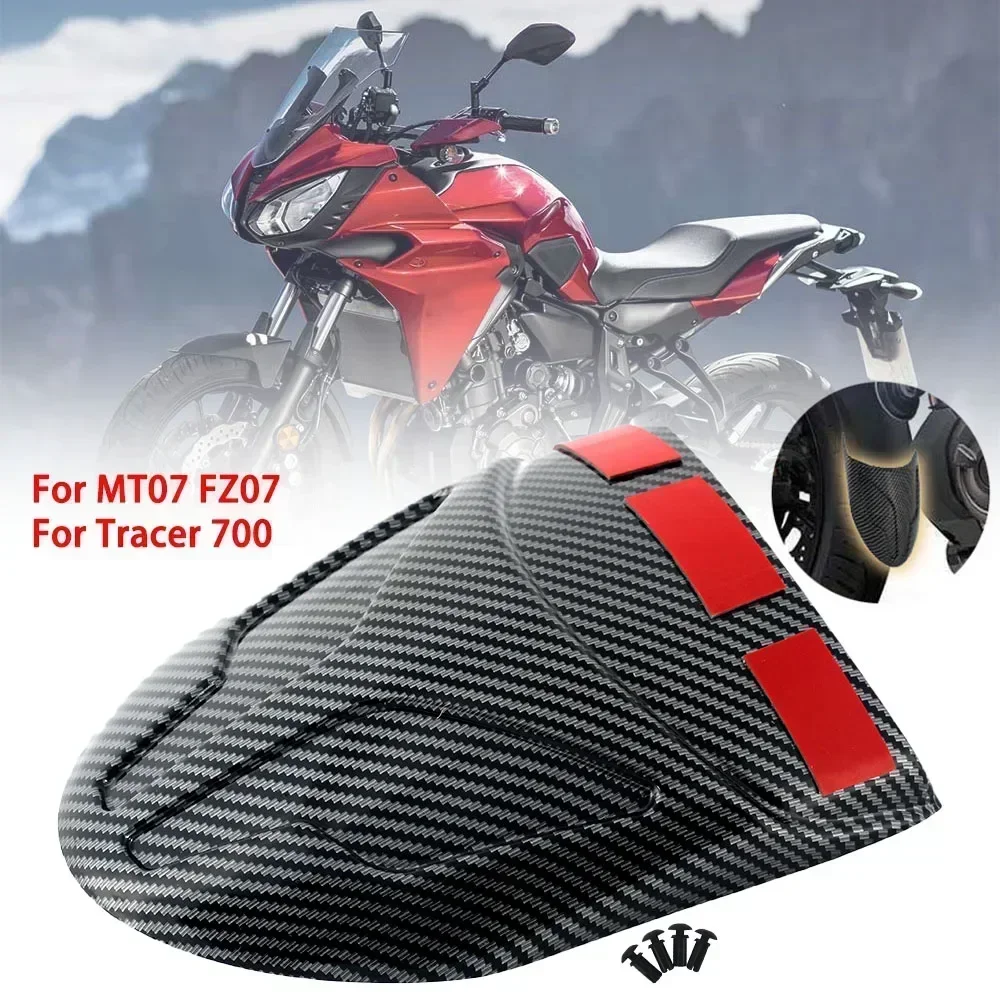 Motorcycle-Carbon-Front-Mudguard-Fender-Rear-Extender-Extension-For ...
