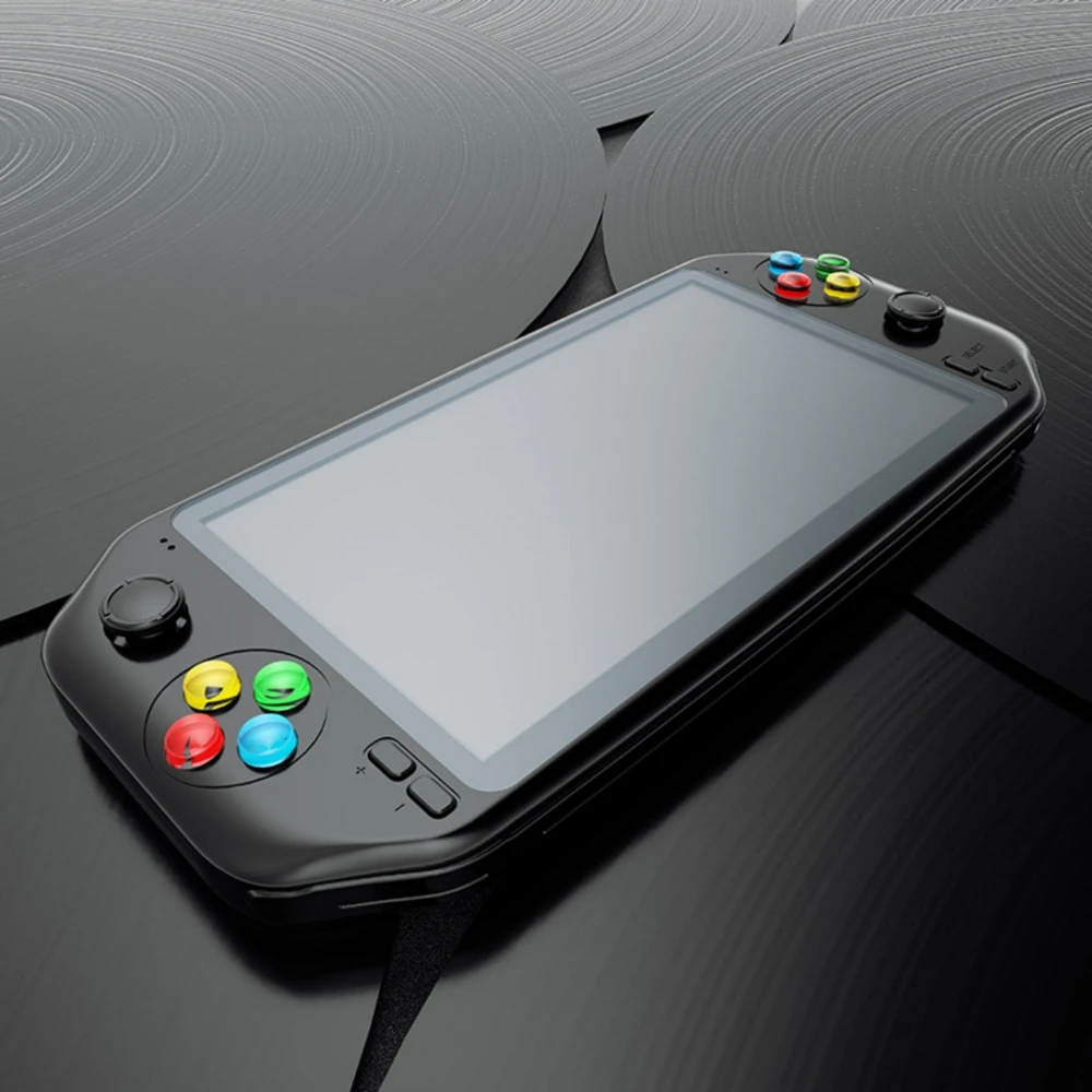 Jogadores Handheld portáteis do jogo, console com grande tela, PS1 ...