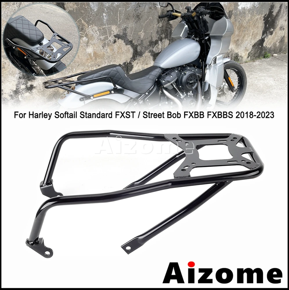 Motorcycle-Rear-Luggage-Rack-Carrier-Support-Top-Case-Trunk-Bracket-For ...