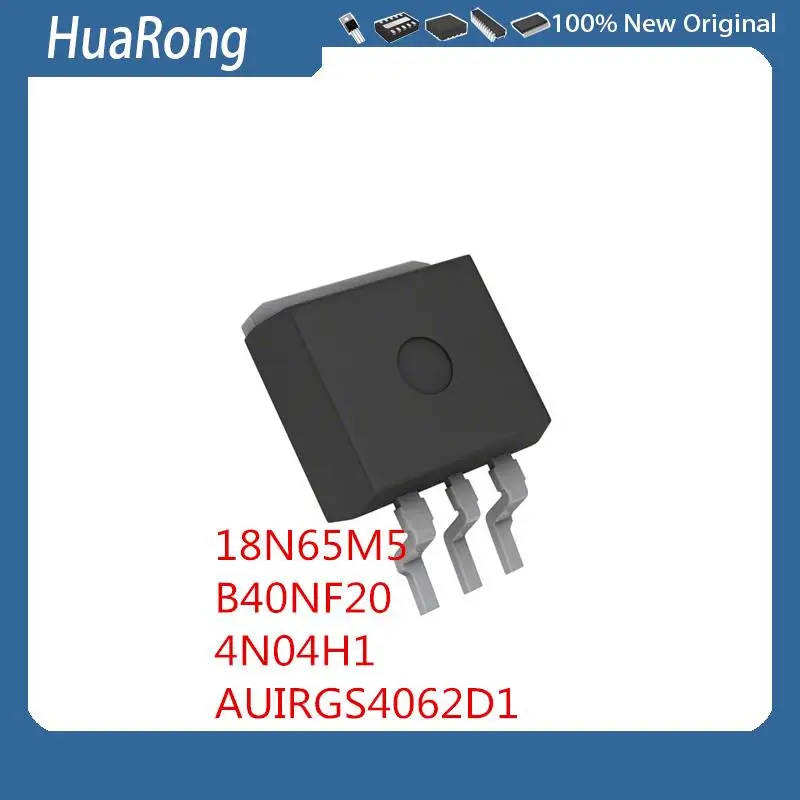 10Pcs-Lot-18N65M5-STB18N65-M5650V-15A-B40NF20-STB40NF20-100V-40A-4N04H1 ...