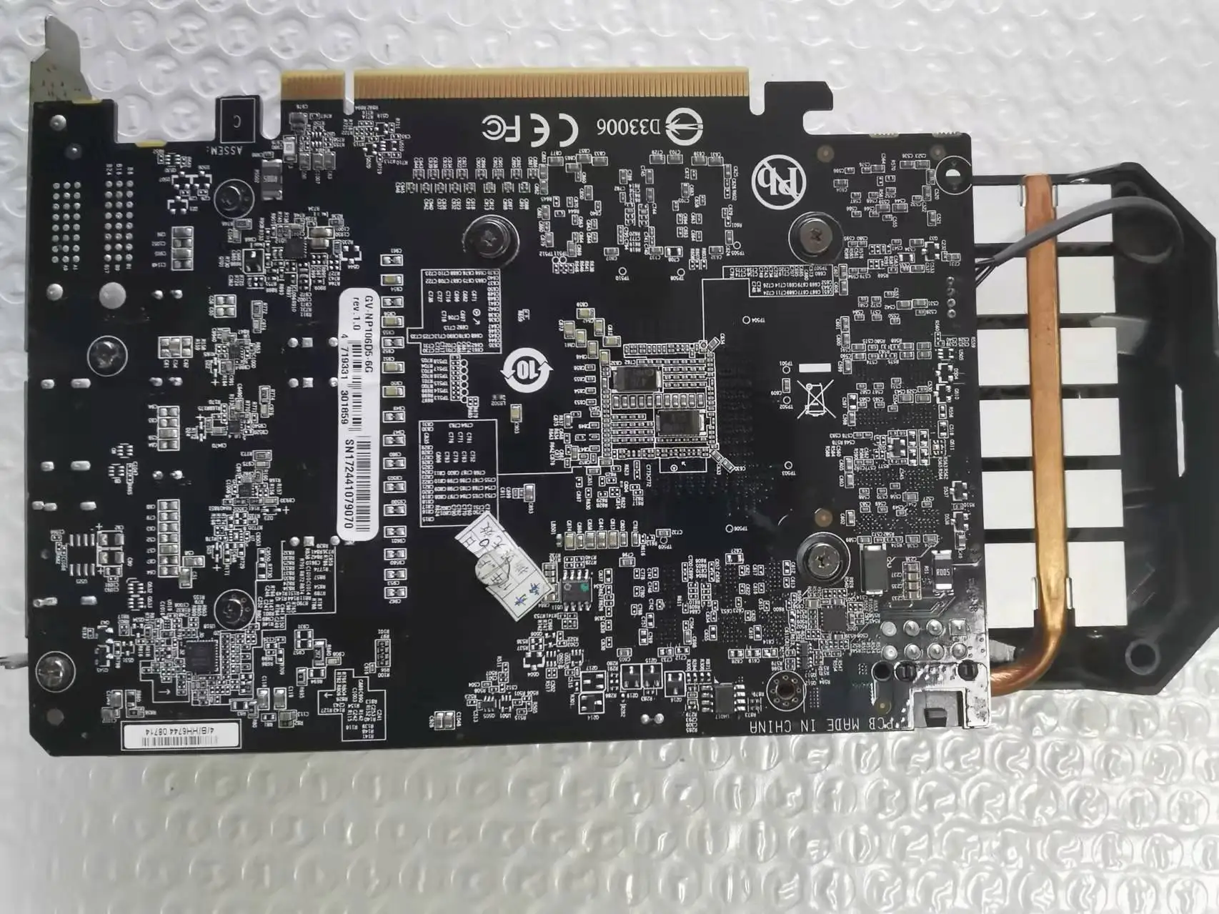 NVIDIA Eth Hash 23mh/s mining gpu p106-100 P106 100 6GB GDDR5 192bit ...