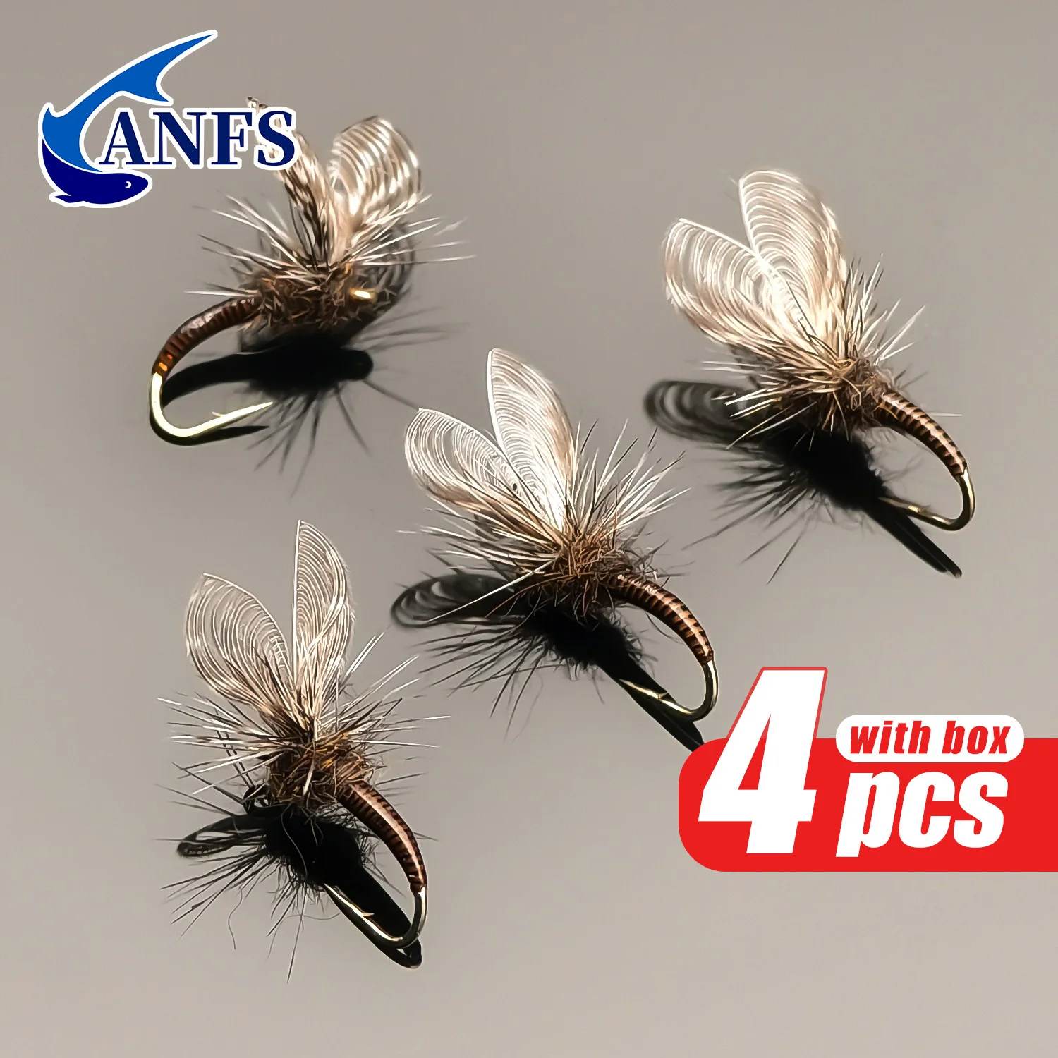 ANFS Premium Fly Fishing Flies With Storage, Trout Flies - 4pcs ...