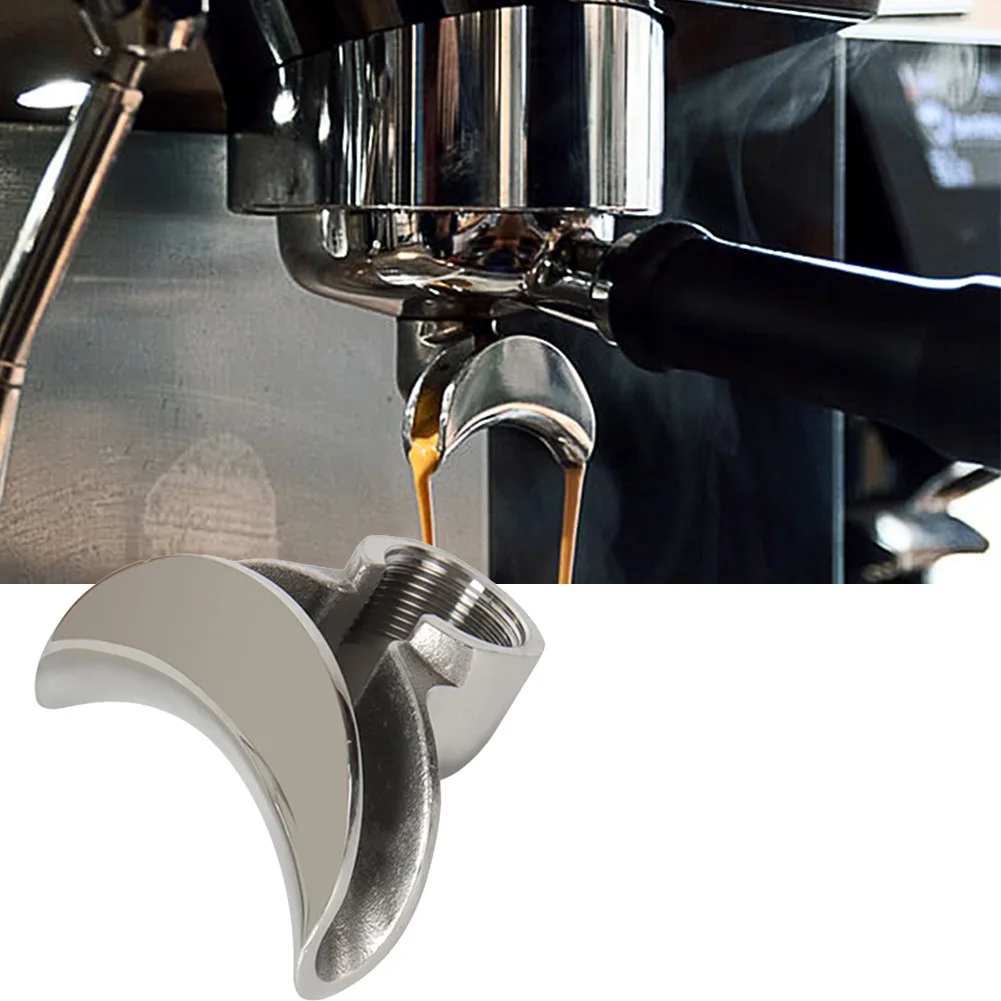 1pcs Espresso Machine Portafilter Single/ Double Spout Diverter Nozzle ...