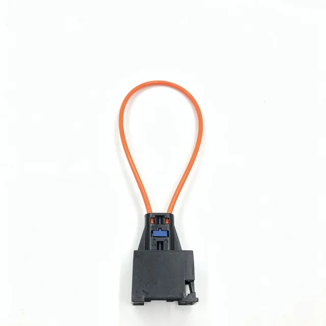 1Pc MOST Fiber optical optic loop bypass Male Adapter Cable For Audi ...