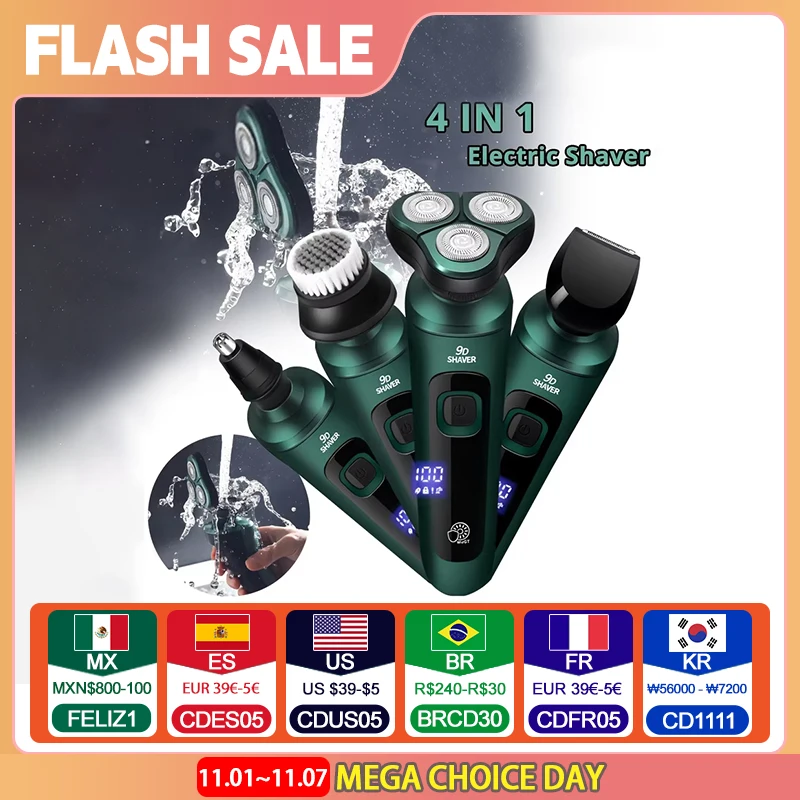 LED-Digital-Display-Electric-Shaver-Body-Wash-Floating-Razor-Usb ...