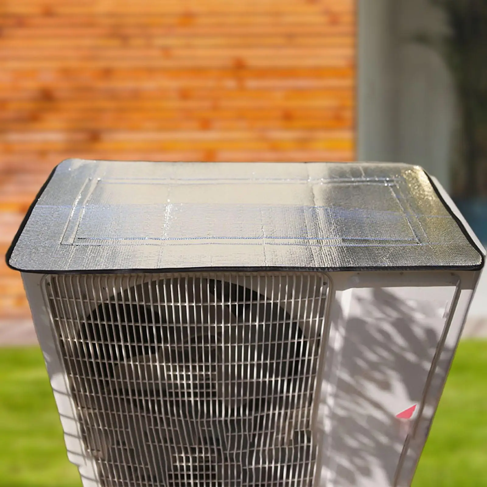 Air-Conditioner-Cover-for-Outside-Unit-Shade-Dustproof-Aluminum-Foil ...