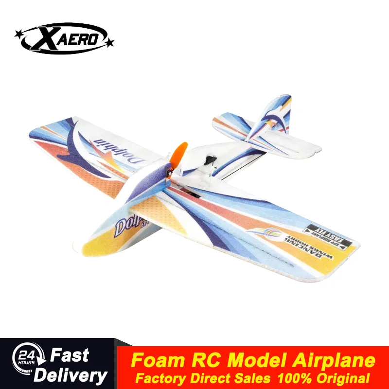 XAERO Dolphin 580mm Wingspan EPP RC Trainer Plane Pusher Prop Fixed ...
