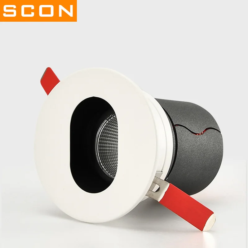 Scon 7w/12w Led Recessed Spotlight Semicircle Small Circle Ellipse Wall ...