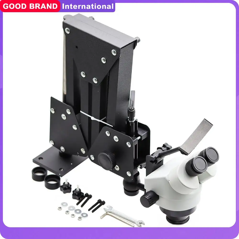 7X-45X-Stereo-Microscope-with-Hard-Aluminum-Stand-Jewelry-Microscope ...