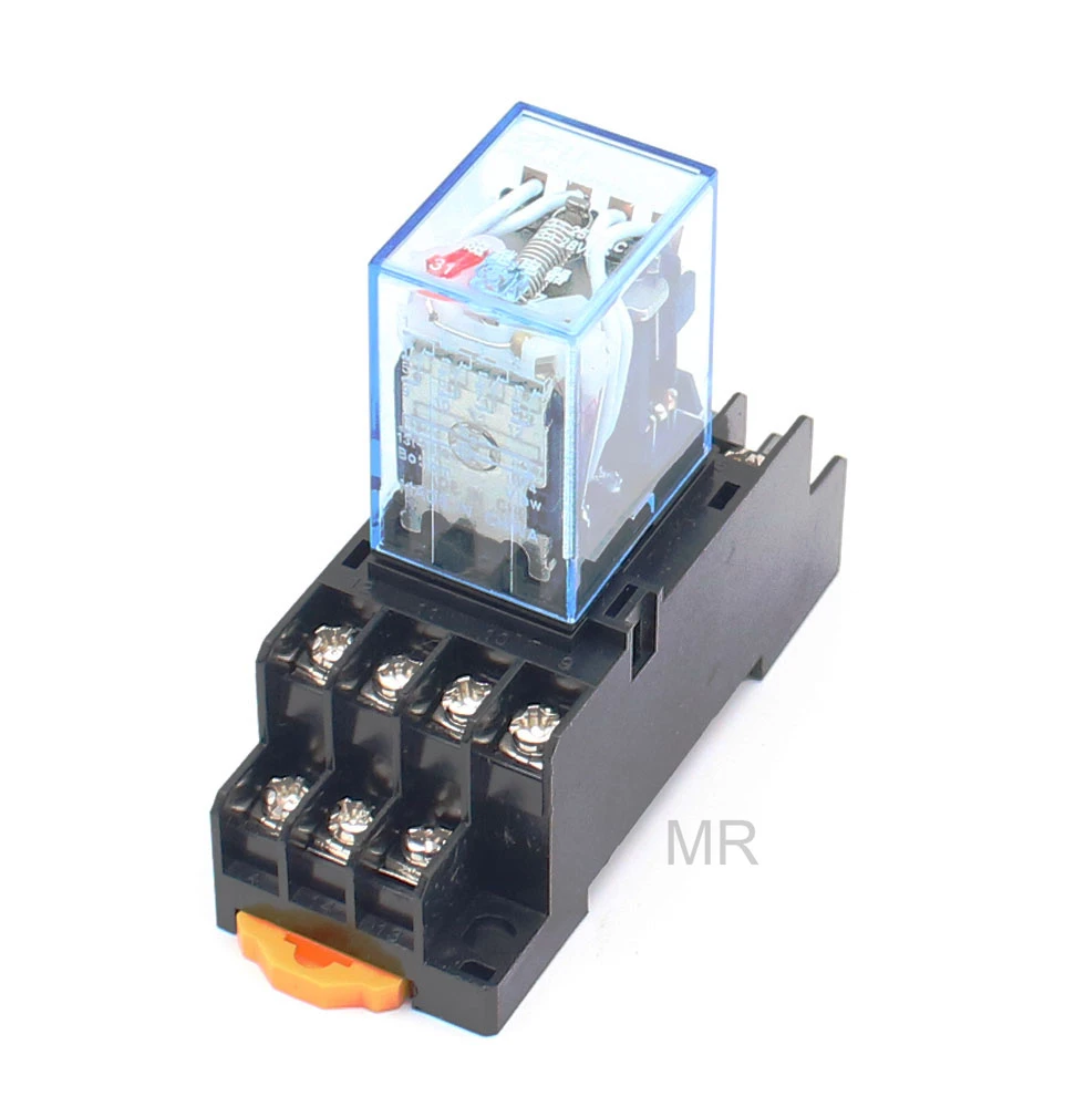 10set Time Relaymy4 Small-scale Relay Power Relay Dc110v Ac110v Dc220v ...