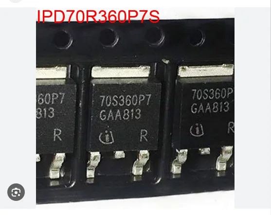 10PCS-IPD70R360P7S-package-TO-252-Silkscreen-70S360P7-MOS-tube-N ...