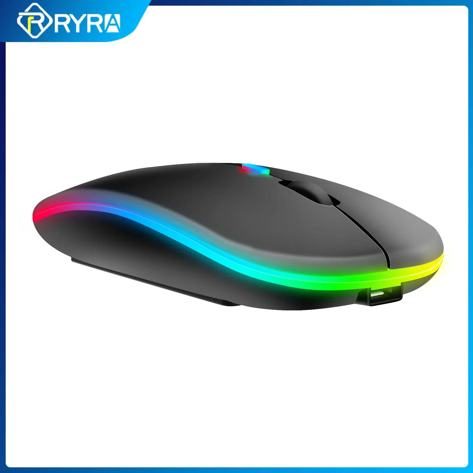 Computer-Bluetooth-Wireless-Mouse-Tablet-Notebook-Office-2-4G-Battery ...