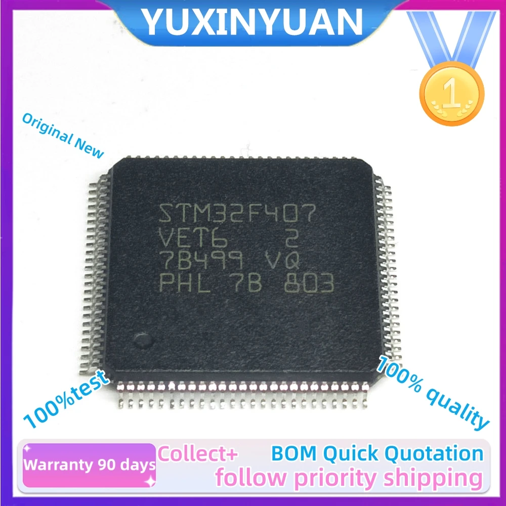 1piece-100-Brand-New-Original-STM32F407VGT6-STM32F407VET6-QFP-100 ...