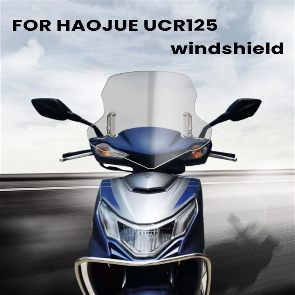 Windshield-FOR-Haojue-UCR125-UCR-125-UCR-125-125UCR-Scooter-Front-Windshield-Modification ...