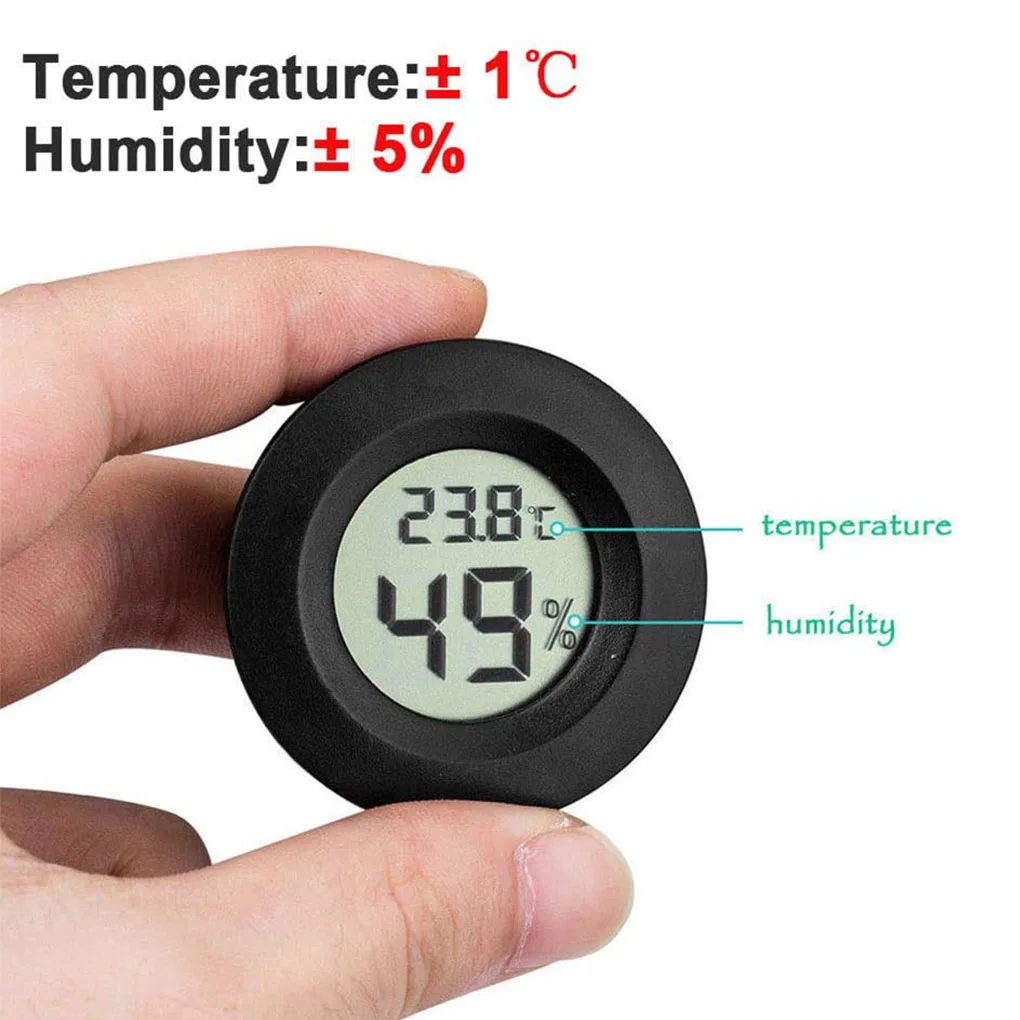 High-Accurately-Digital-Thermometer-Hygrometer-Meter-For-Reptile-Turtle ...