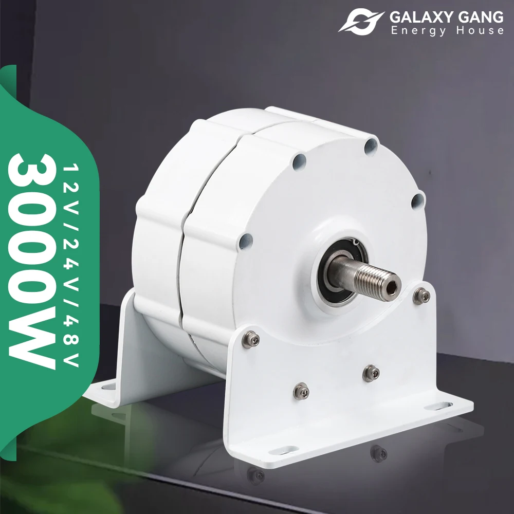 Electric-Generator-Windmills-Dynamo-Water-Turbine-Gearless-Permanent ...