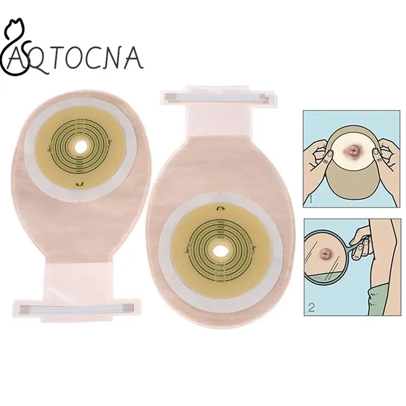 10Pcs-Pediatric-One-piece-Drainable-Colostomy-Bag-Portable-Sticky ...