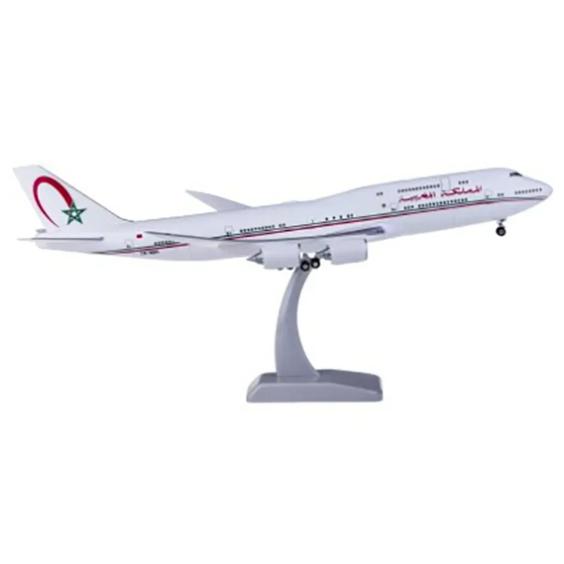 1:200 Scale ABS Plastic Morocco Gov Airplane B747 HG11618GR B747-8 CN ...