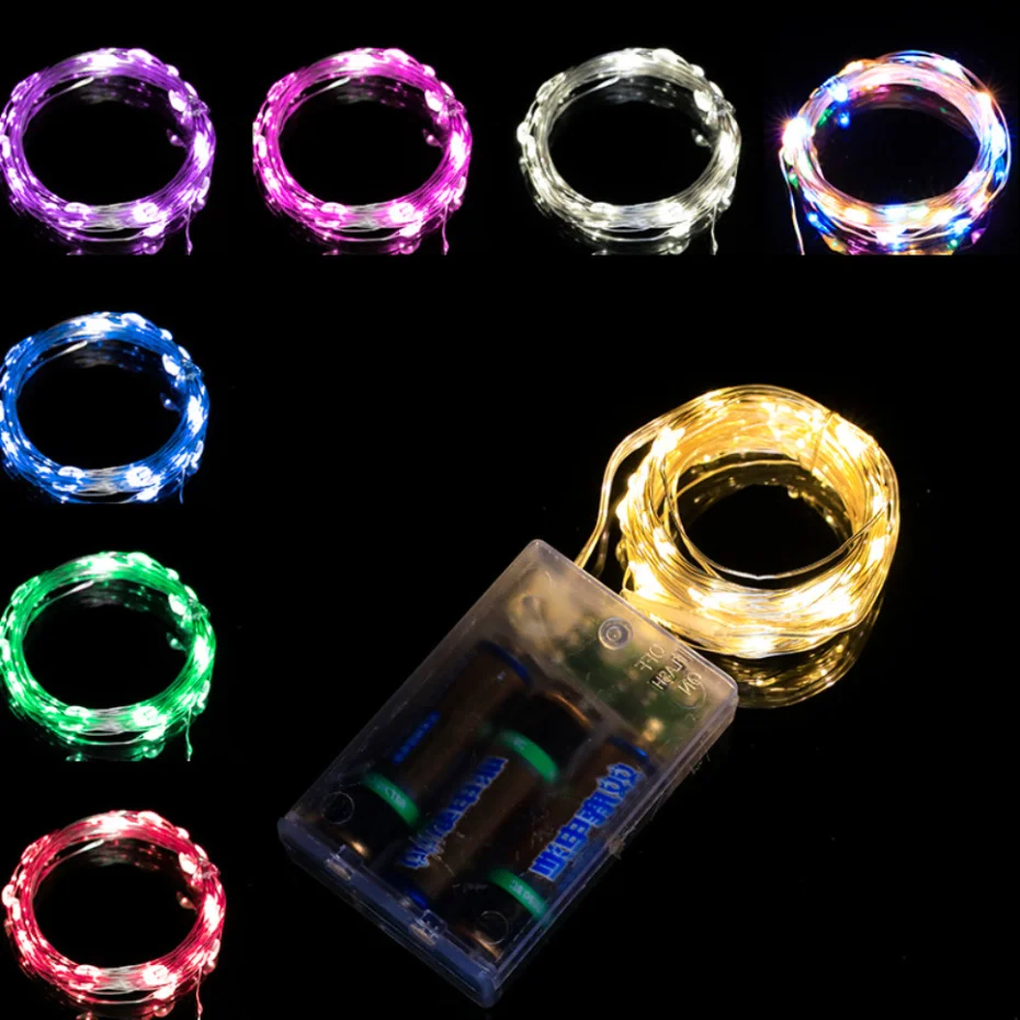 5-30m-LED-String-Lights-Battery-box-Copper-Wire-Garland-Lamp-Outdoor ...