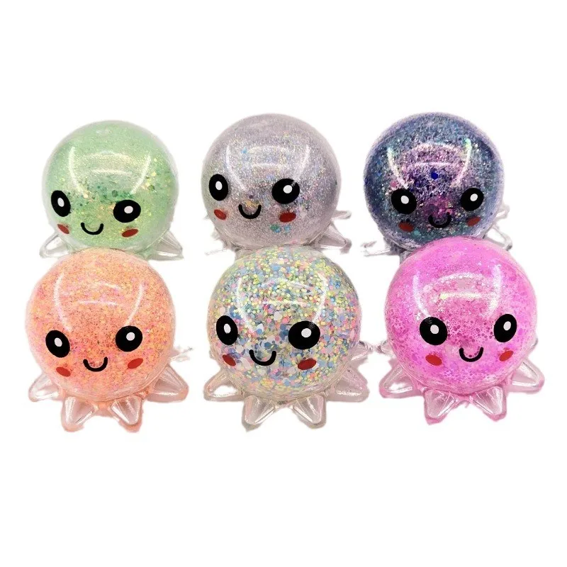 Glowing-Squid-Vent-Ball-Squeeze-Toy-Soft-Sensory-Bubble-Octopus-Ball ...