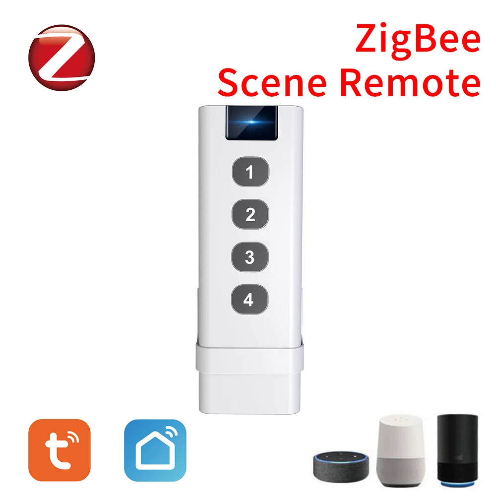 Zigbee Control Wireless Smart | Smart Remote Control Zigbee | Zigbee 4 ...