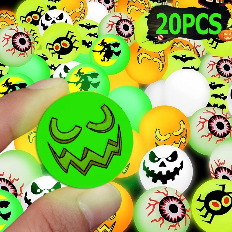 Halloween-Bouncy-Toys-Glow-in-The-Dark-Solid-Bouncing-Balls-Neon-Party ...