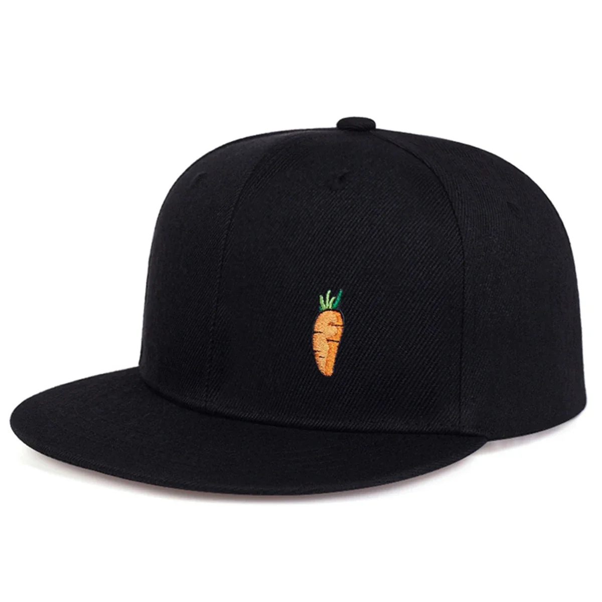 Unisex Carrot Embroidery Hip-hop Hats Fashion Spring Autumn Outdoor ...