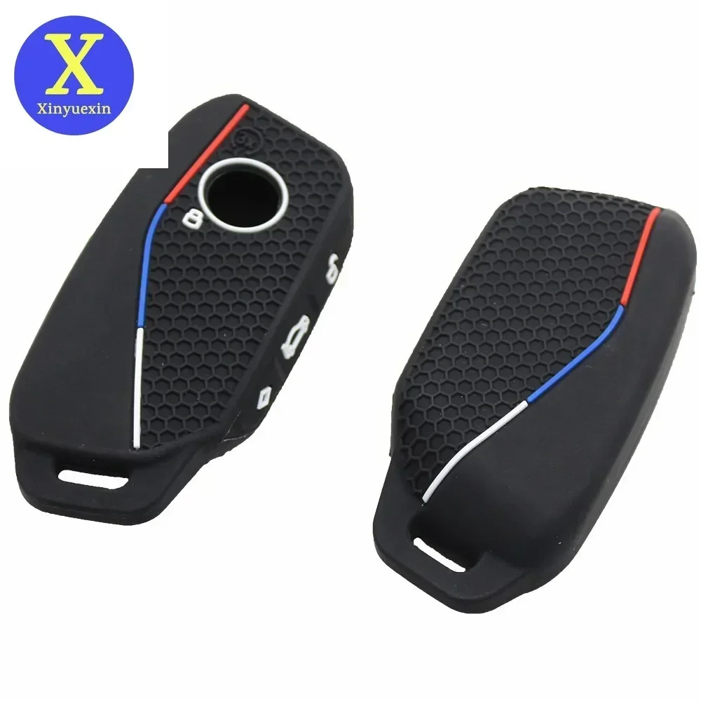 Xinyuexin-Silicone-Car-Key-Cover-Case-Fob-for-BMW-Ix-I4-2-3-4-5-X3.jpg